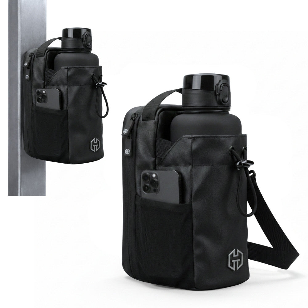 Magnetic-Bottle-Bag | GymDrip – Magnetische Tasche mit Flaschenhalter
